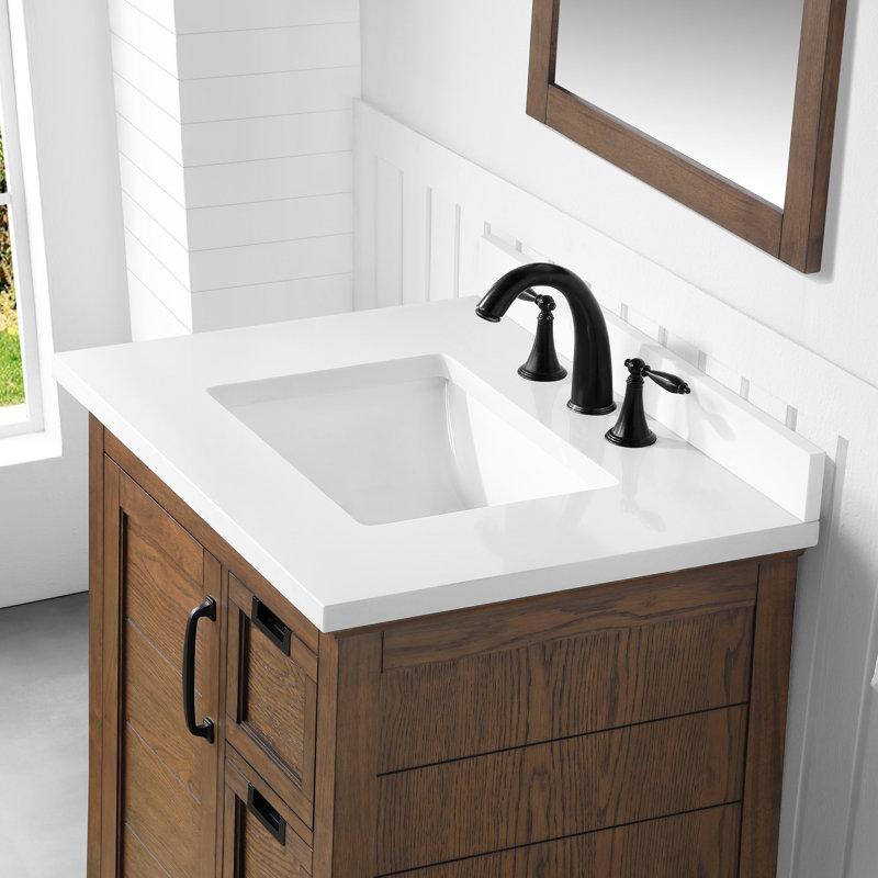 Dovecove Plattsmouth 30 Free Standing Single Bathroom Vanity With